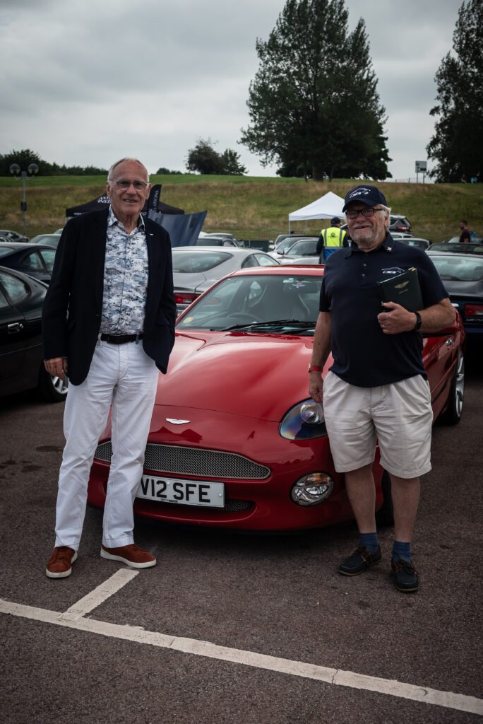 Reuniting DB7 car owners past and present. Dr Bez meets current owner ...