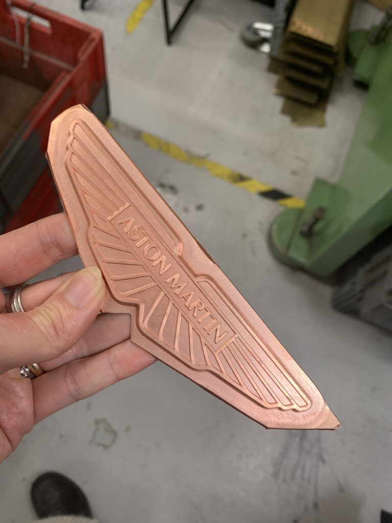 Visit to Vaughtons - The official badge maker of Aston Martin | AMHT