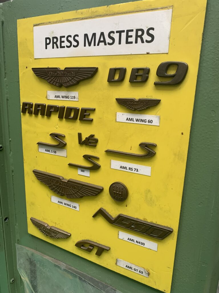 Visit to Vaughtons - The official badge maker of Aston Martin | AMHT