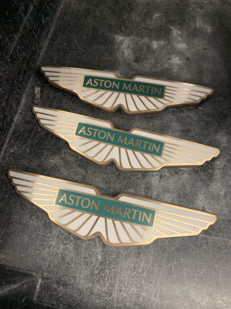 Visit to Vaughtons - The official badge maker of Aston Martin | AMHT