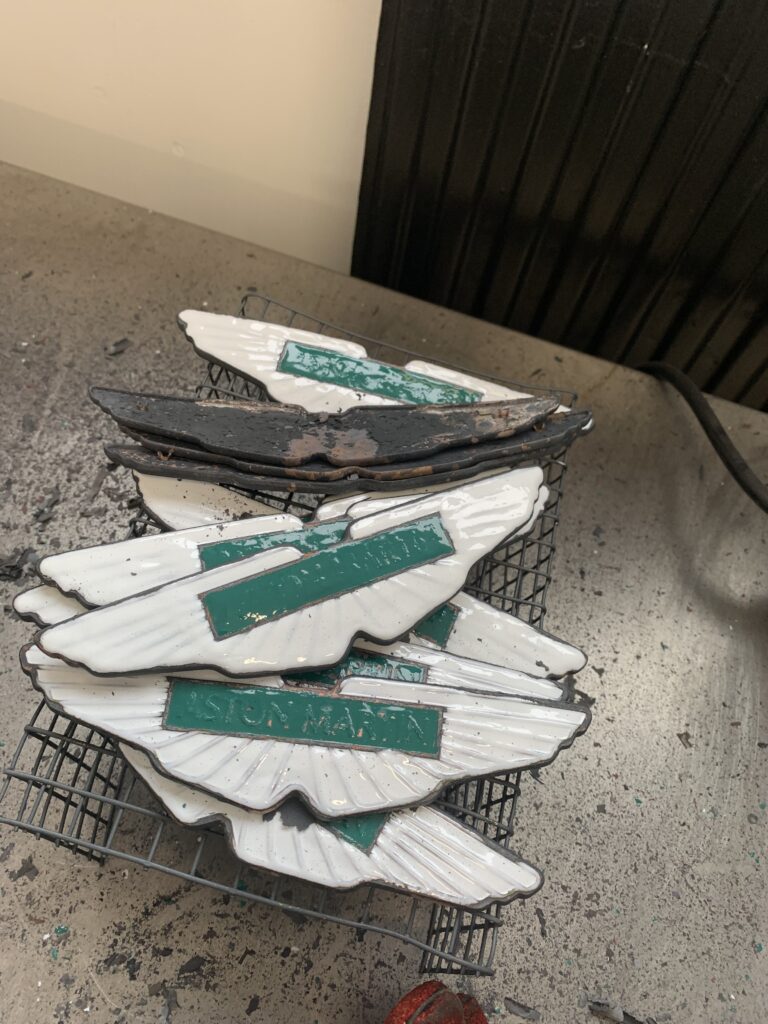 Visit to Vaughtons - The official badge maker of Aston Martin | AMHT