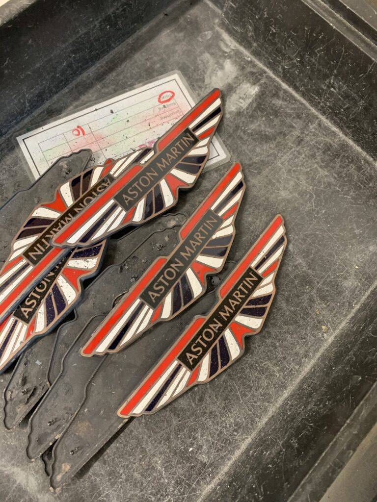 Visit to Vaughtons - The official badge maker of Aston Martin | AMHT