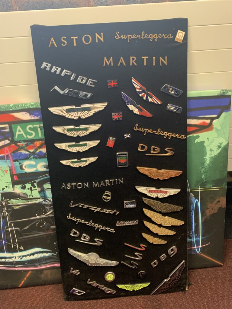 Visit to Vaughtons - The official badge maker of Aston Martin | AMHT