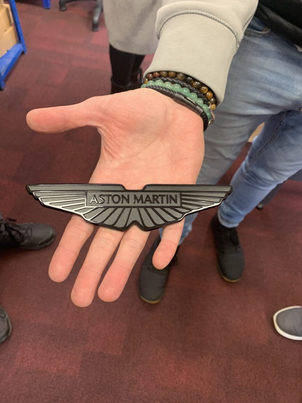 Visit to Vaughtons - The official badge maker of Aston Martin | AMHT